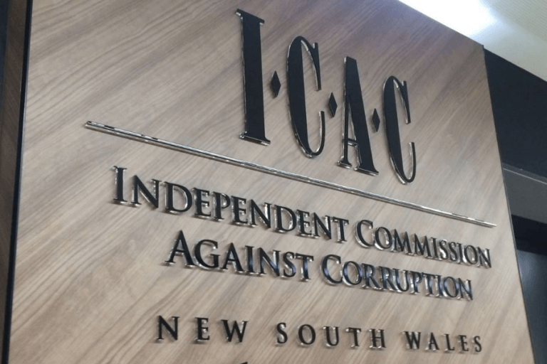 Federal Anti-corruption commission comparison: ALP v Haine